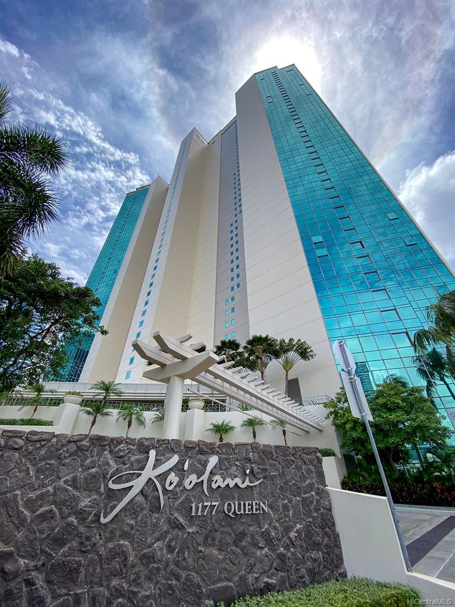 Koolani #1702, 1177 Queen Street, Honolulu | Kakaako