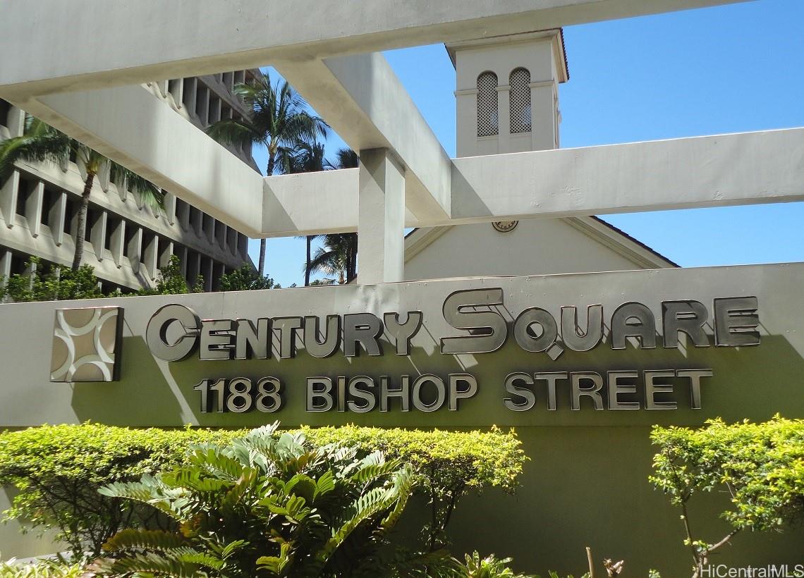 Century Square #1001, 1188 Bishop Street, Honolulu | Downtown