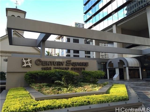 Century Square #801, 1188 Bishop Street, Honolulu | Downtown