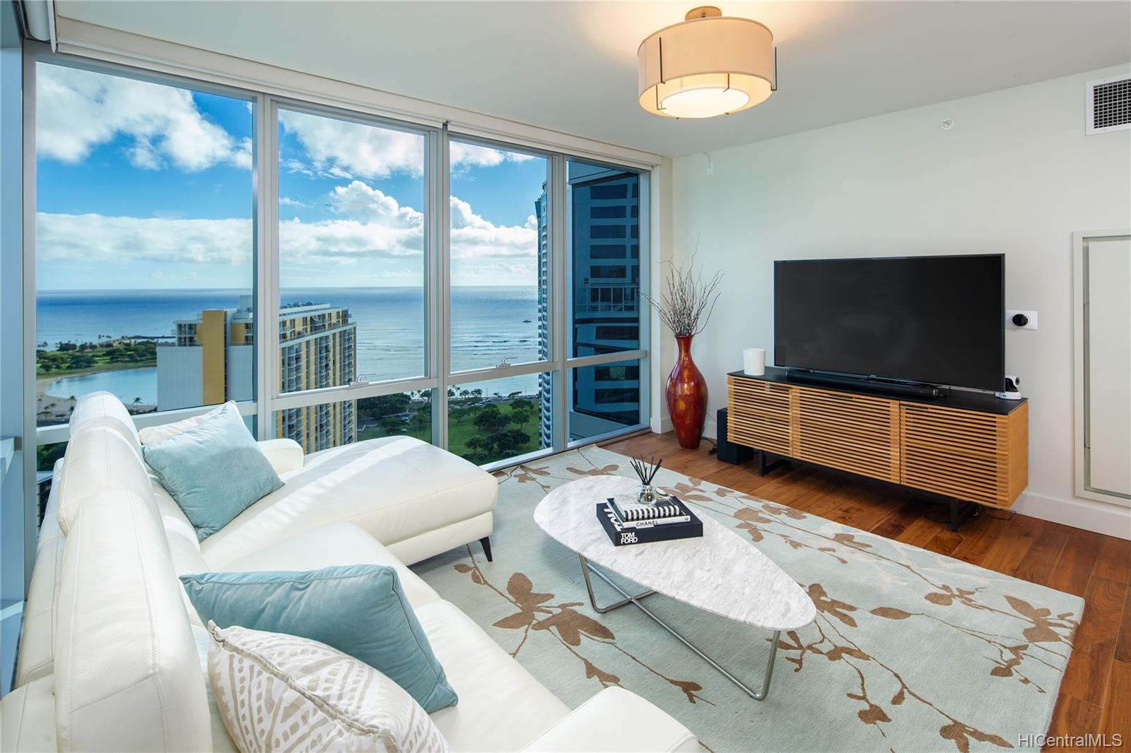 Waihonua #3405, 1189 Waimanu Street, Honolulu | Kakaako