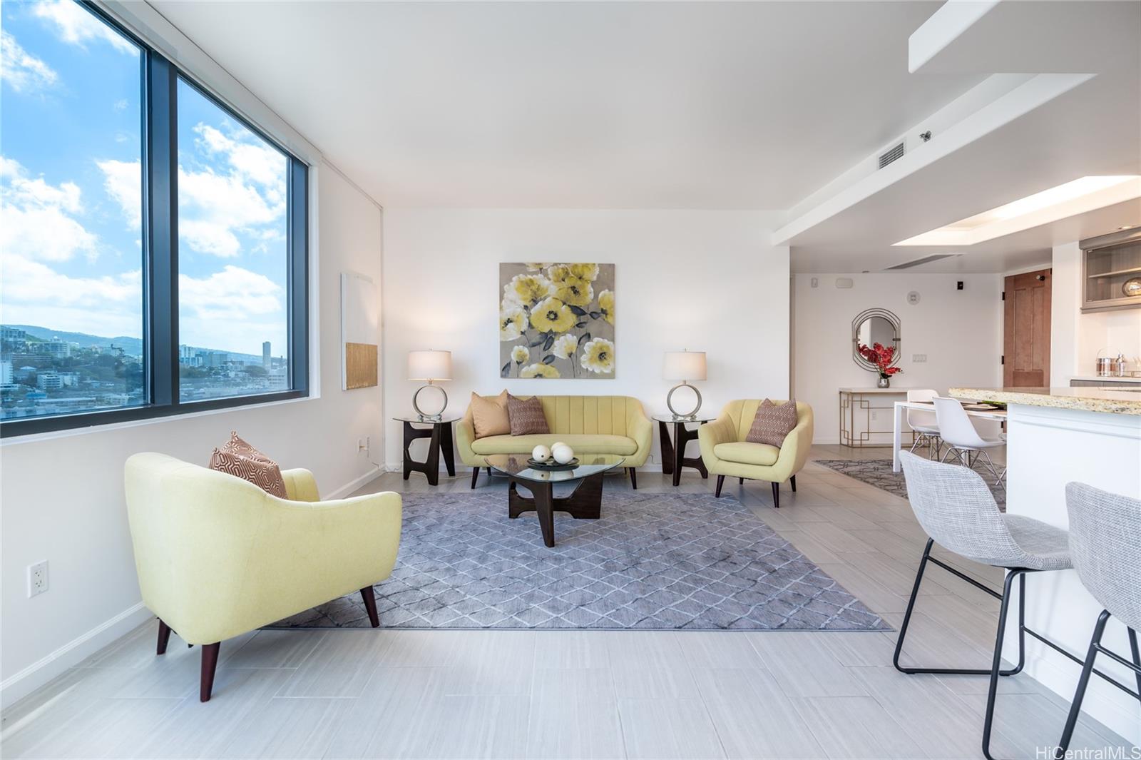 The Pinnacle Honolulu #19B, 1199 Bishop Street, Honolulu | Downtown