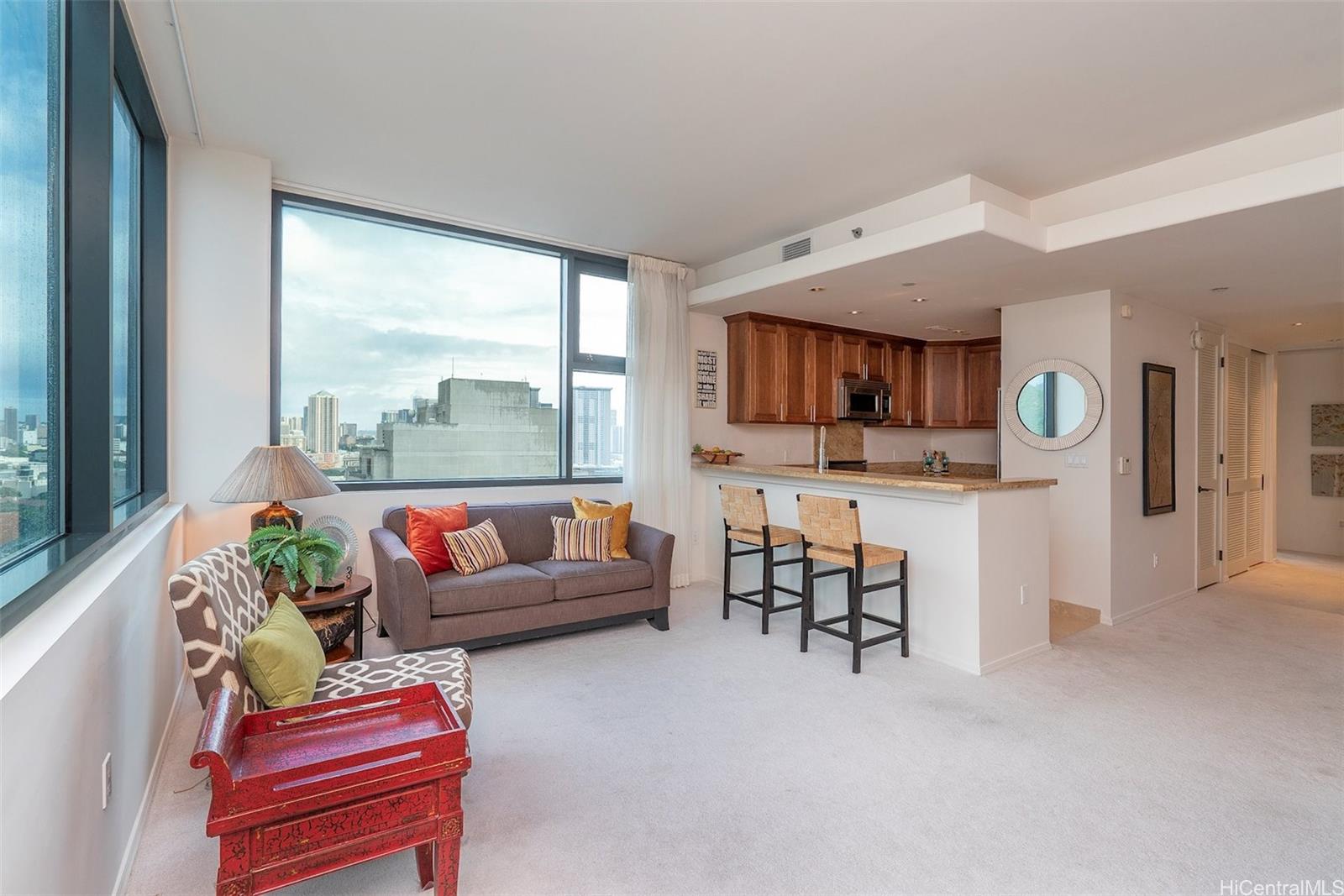 The Pinnacle Honolulu #21A, 1199 Bishop Street, Honolulu | Downtown