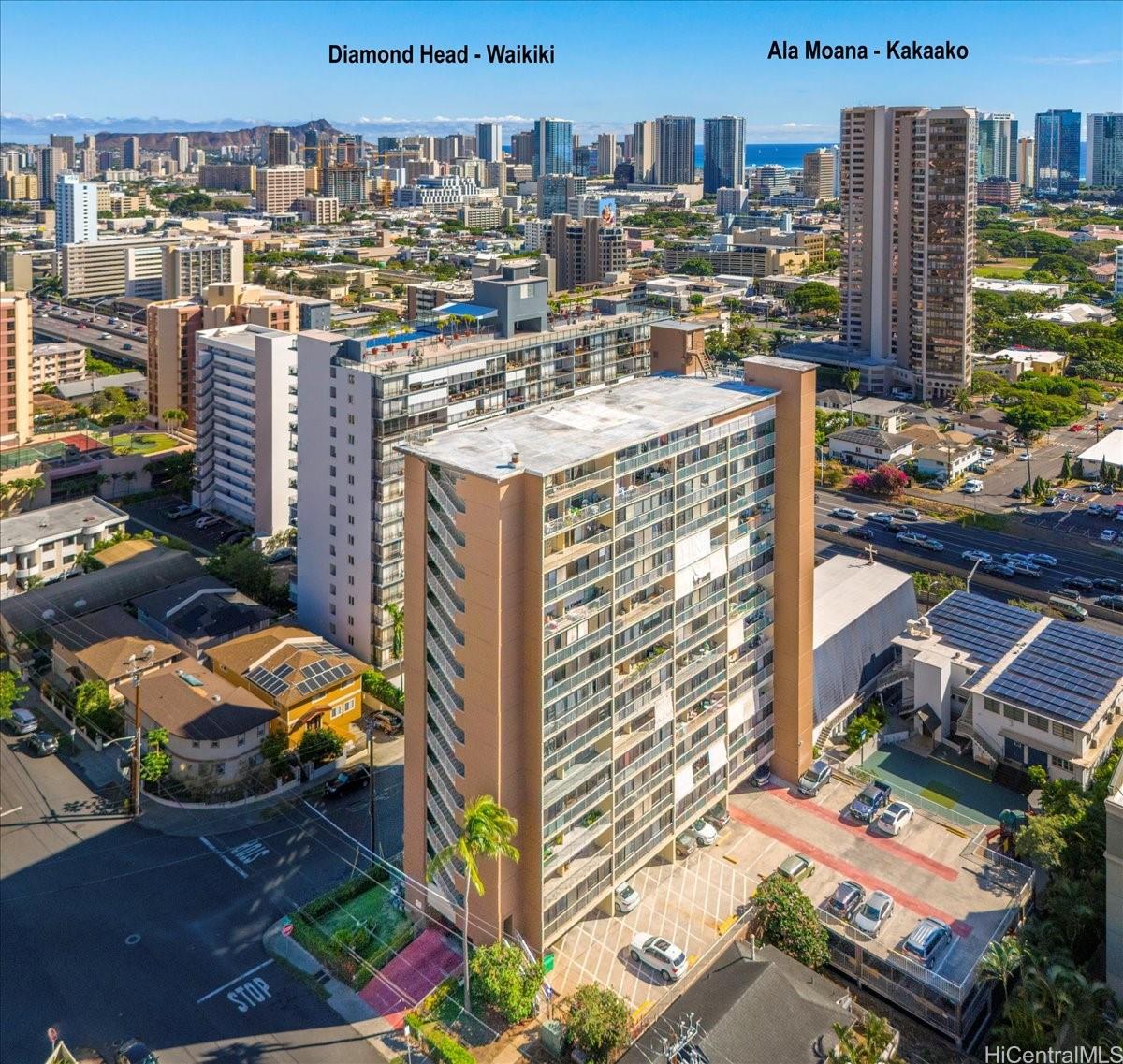 Victoria Towers #1301, 1420 Victoria Street, Honolulu | Punchbowl Area