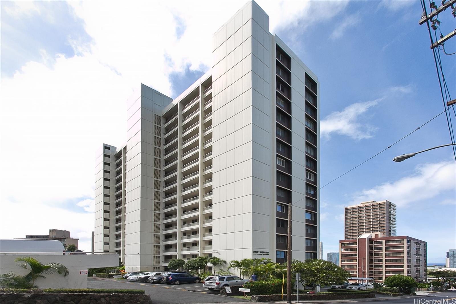 Sky Tower Apts #1404, 1515 Ward Ave, Honolulu | Punchbowl Area