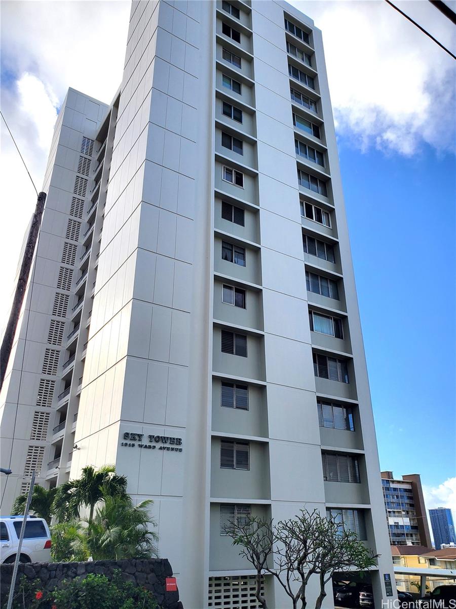 Sky Tower Apts #802, 1515 Ward Ave, Honolulu | Punchbowl Area