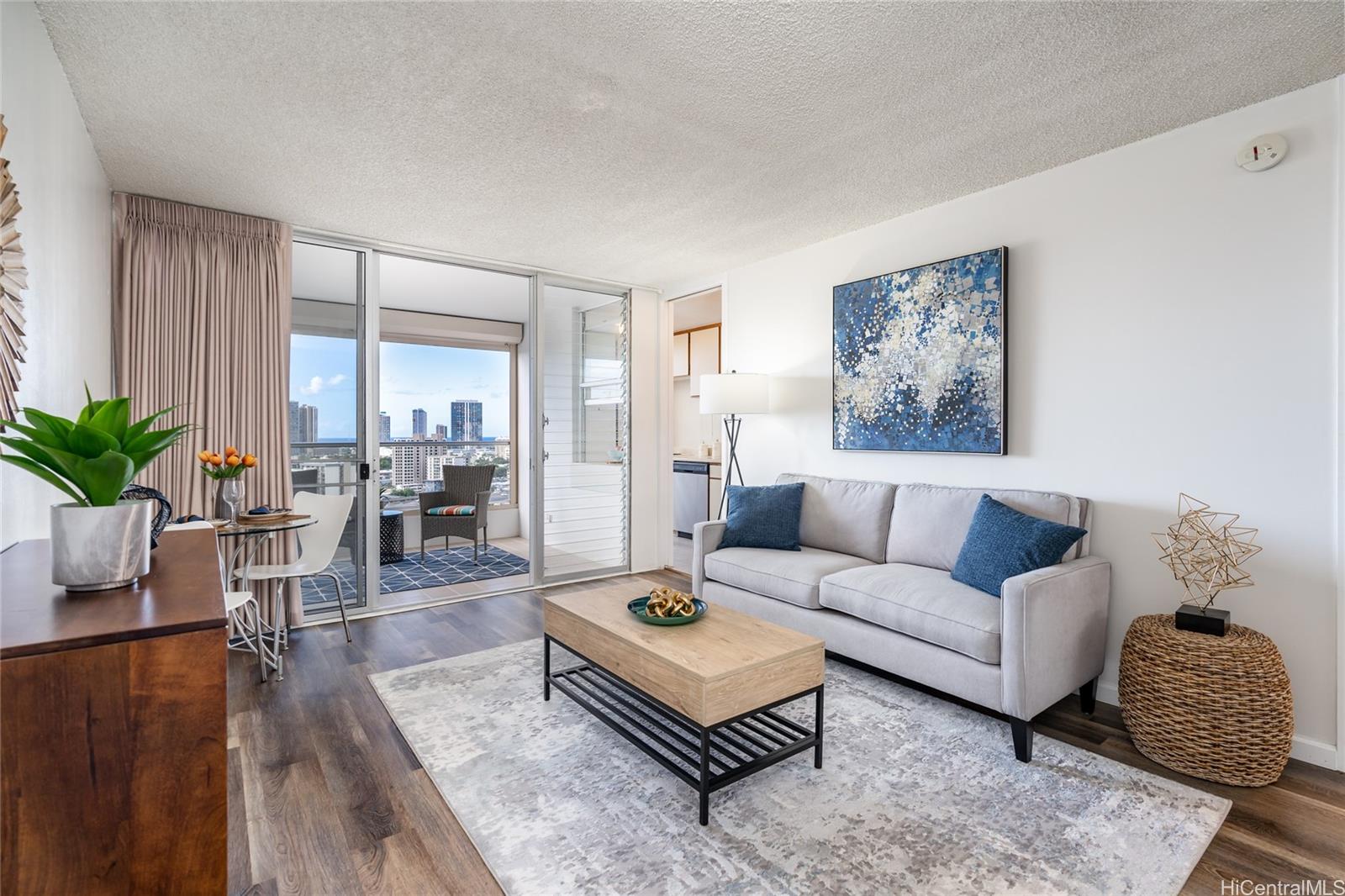 Piikoi Tower #1707, 1556 Piikoi Street, Honolulu | Makiki Area