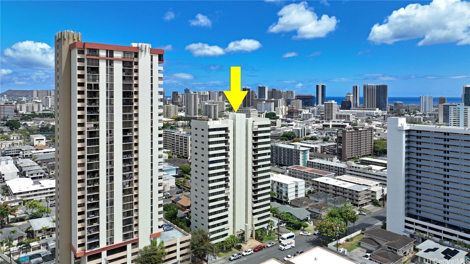 Pakalana #1405, 1571 Piikoi Street, Honolulu | Makiki Area condo Active ...