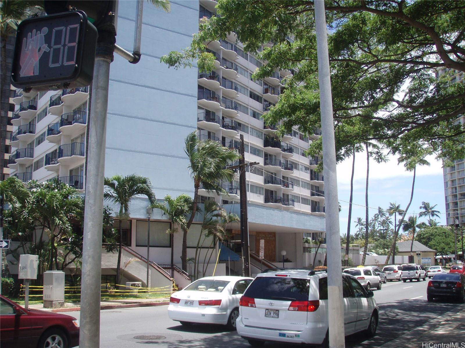 Royal Aloha #1405, 1909 Ala Wai Blvd, Honolulu | Waikiki