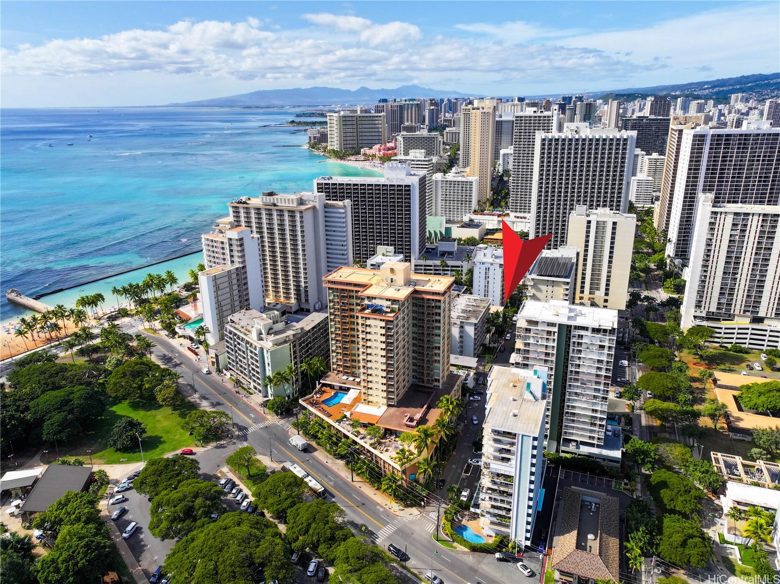 Cabana At Waikiki #203, 2551 Cartwright Road, Honolulu | Waikiki