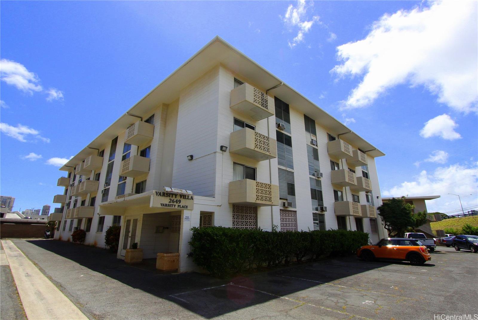Varsity Villa #307, 2649 Varsity Place, Honolulu | Moiliili