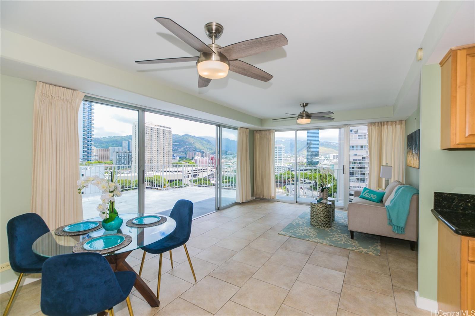 Sunset Towers #1201, 419 Atkinson Drive, Honolulu | Ala Moana