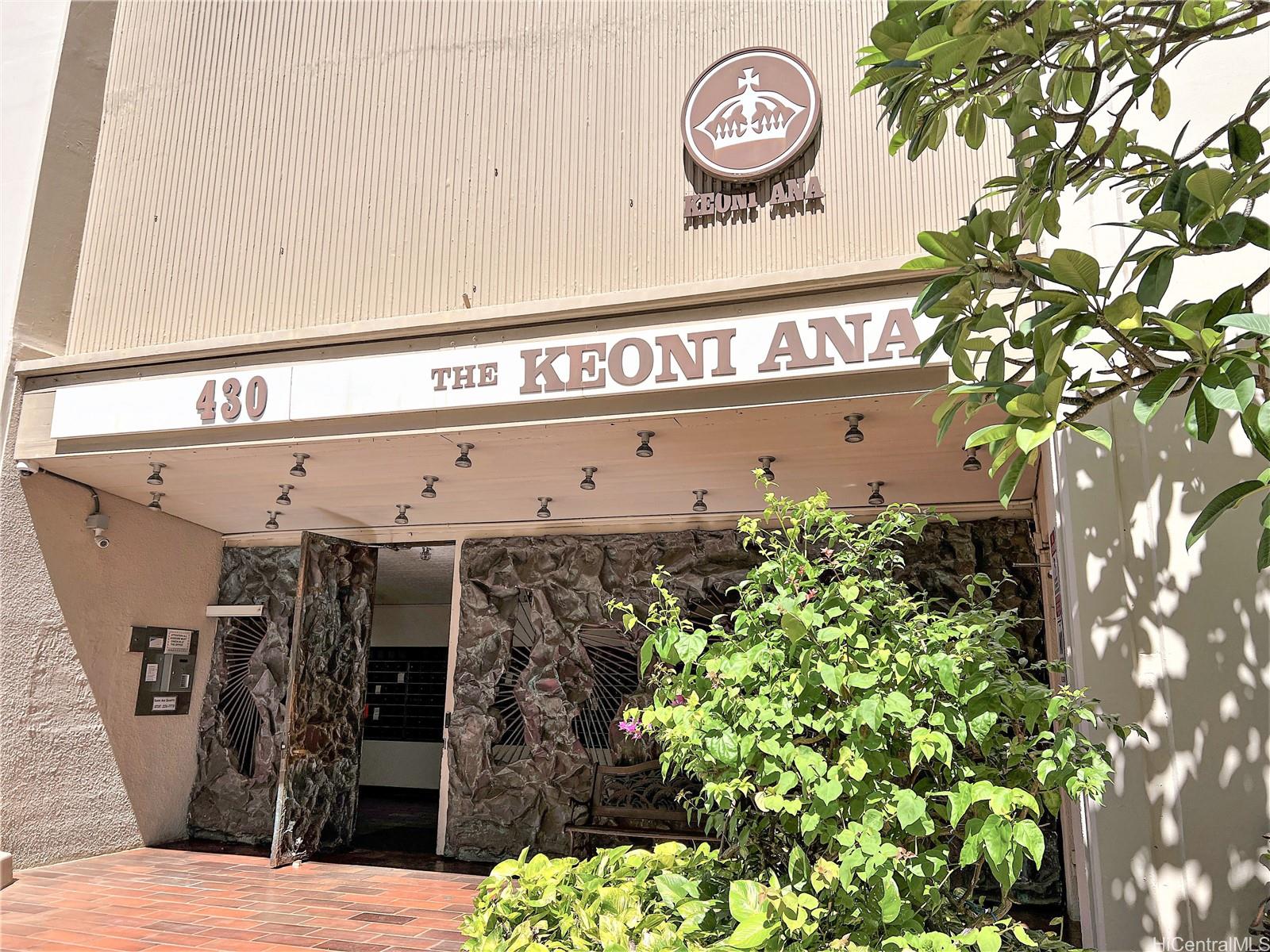 Keoni Ana #412, 430 Keoniana Street, Honolulu | Waikiki