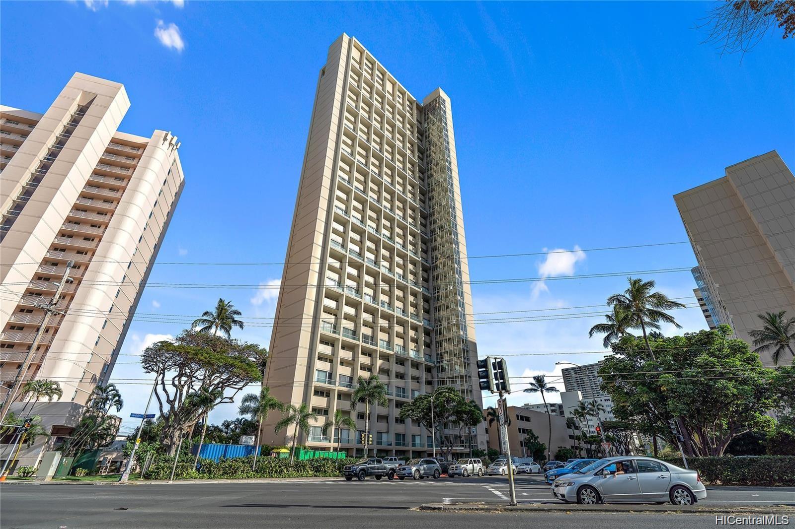 555 University Ave 3401 Honolulu - Hawaii Rental Ala Wai Plaza Skyrise