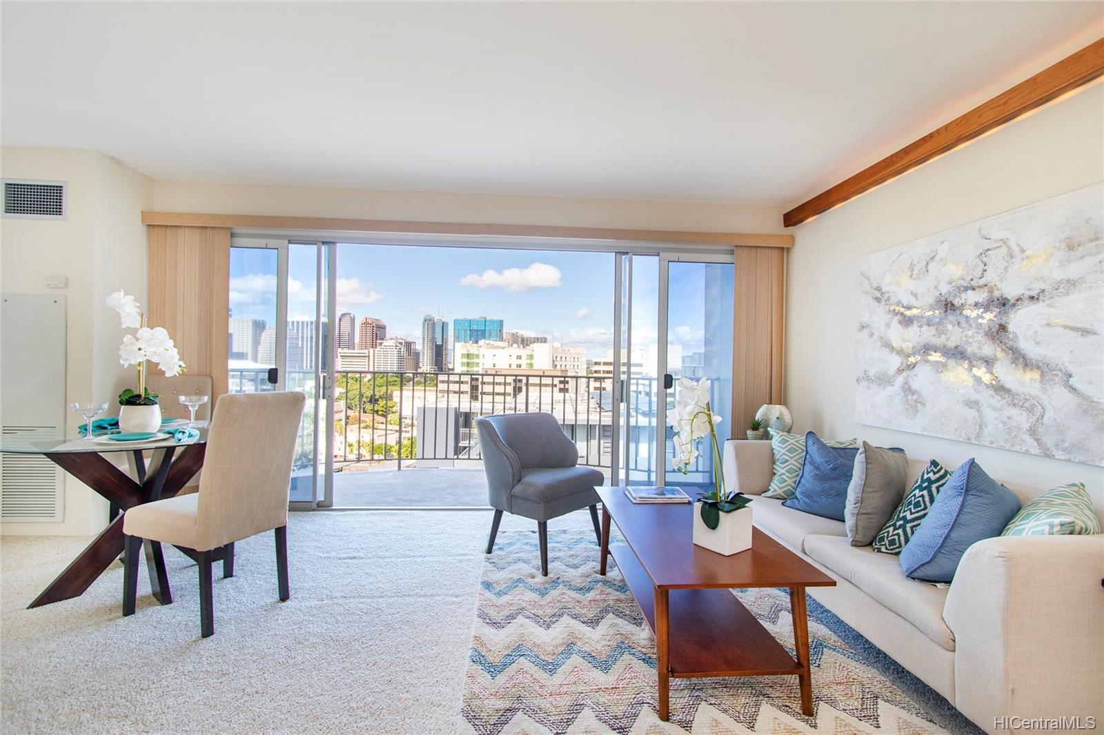 Lunalilo Tower #1104, 710 Lunalilo Street, Honolulu | Punchbowl-lower