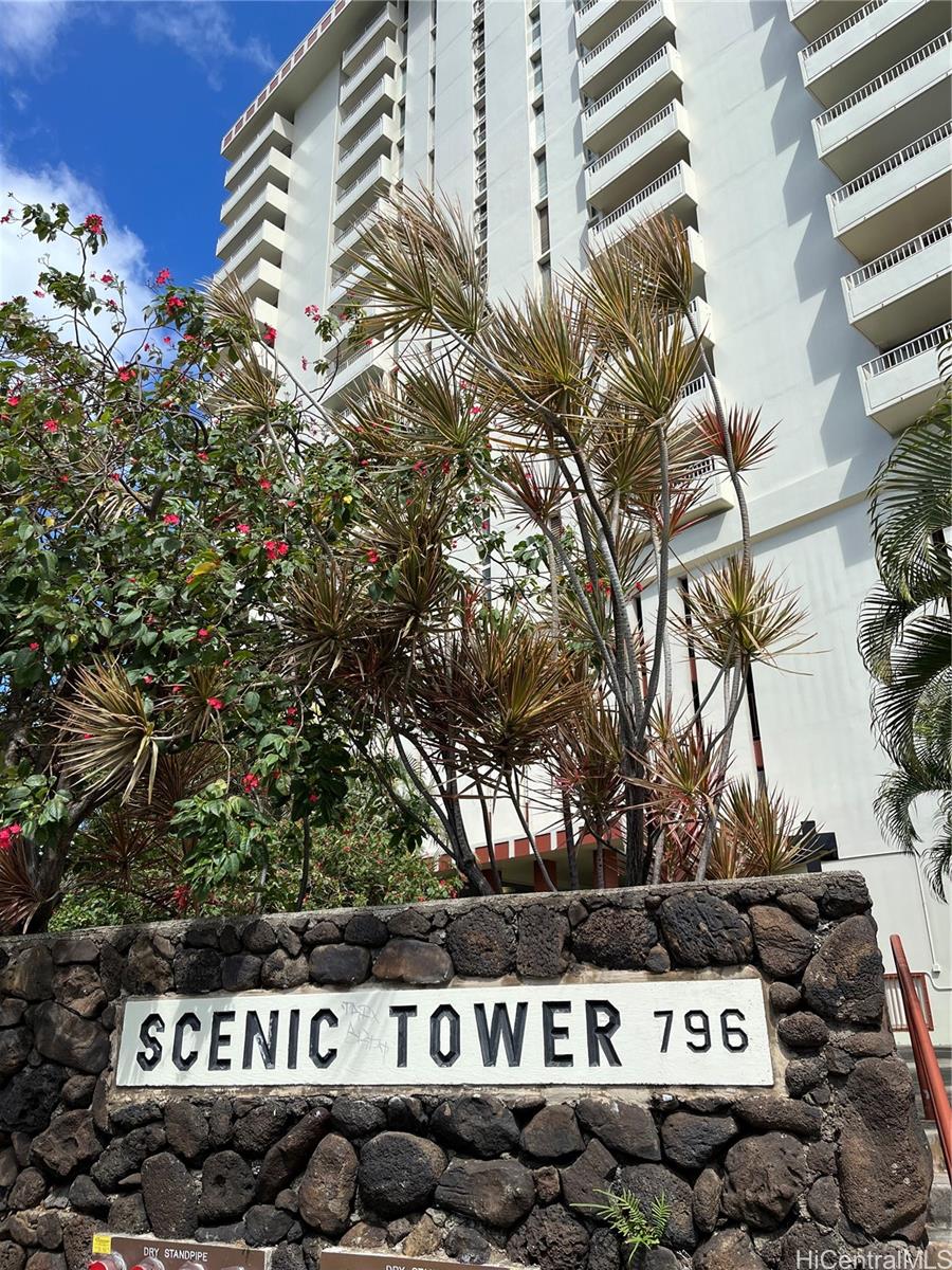 scenic towers #18A, 796 Isenberg Street, Honolulu | Moiliili