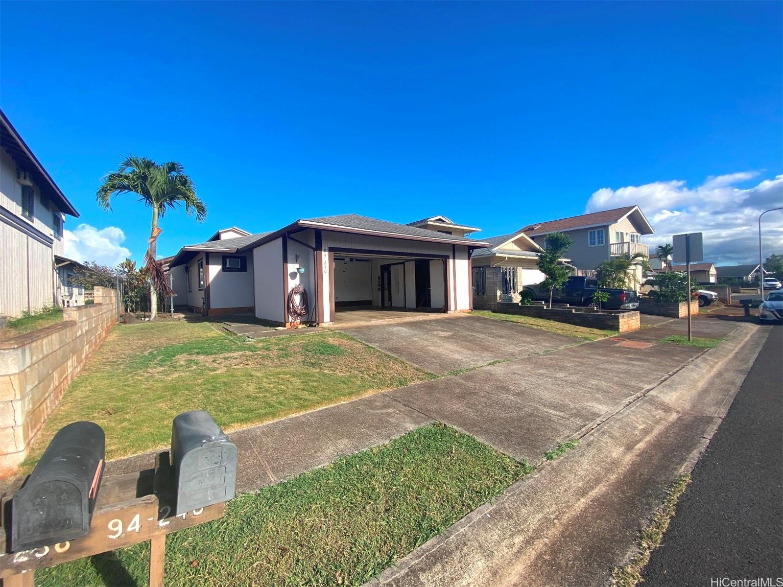 94-240 Emoloa Place Mililani - Hawaii Rental